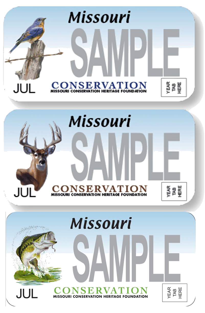 Conservation Heritage License Plates - Missouri Conservation Heritage ...
